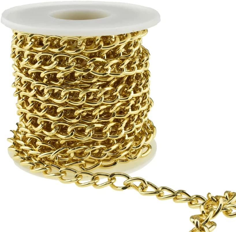 6.4 Foot Curb Chain Link Comfortable Wear Convenient Custom Sturdy ...