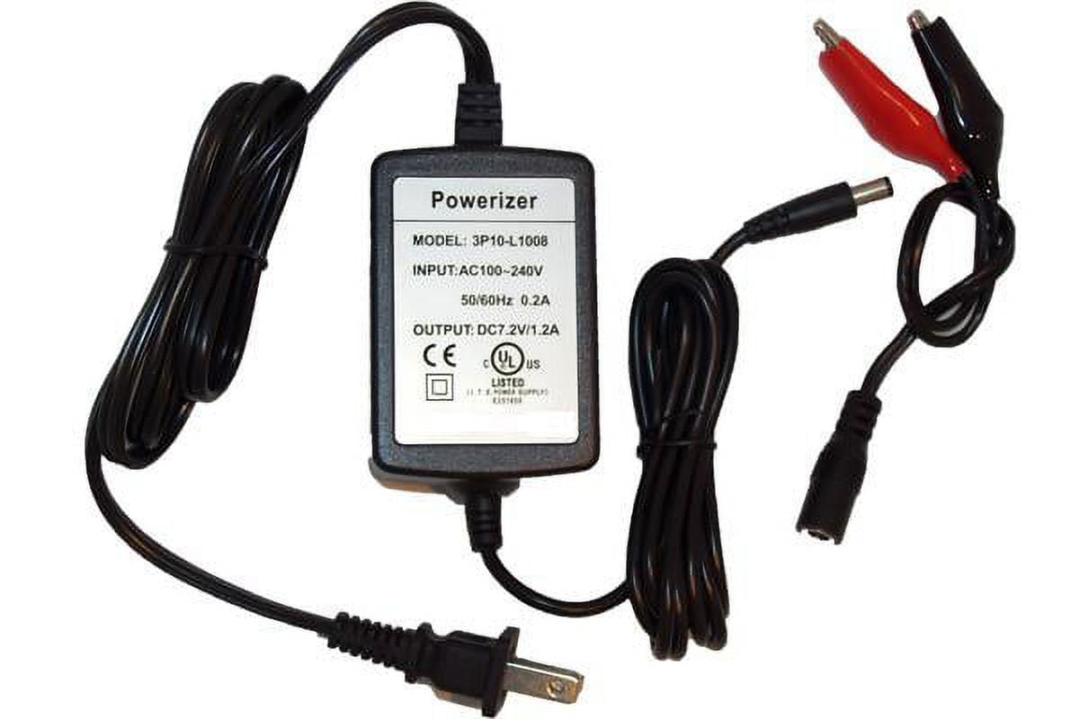 6.4 Volt LiFePO4 Battery Pack (1.2A) Smart Charger - Walmart.com