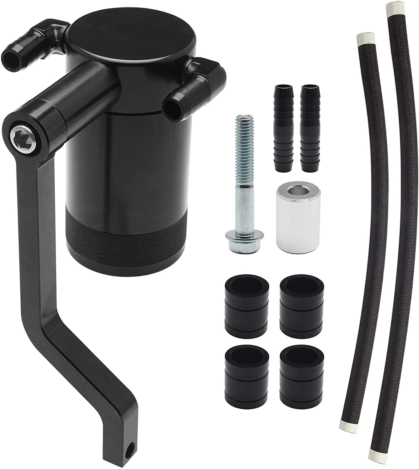 6.4L Aluminum Oil Catch Can Kit for 2011-2021 Dodge Challenger Chrysler ...