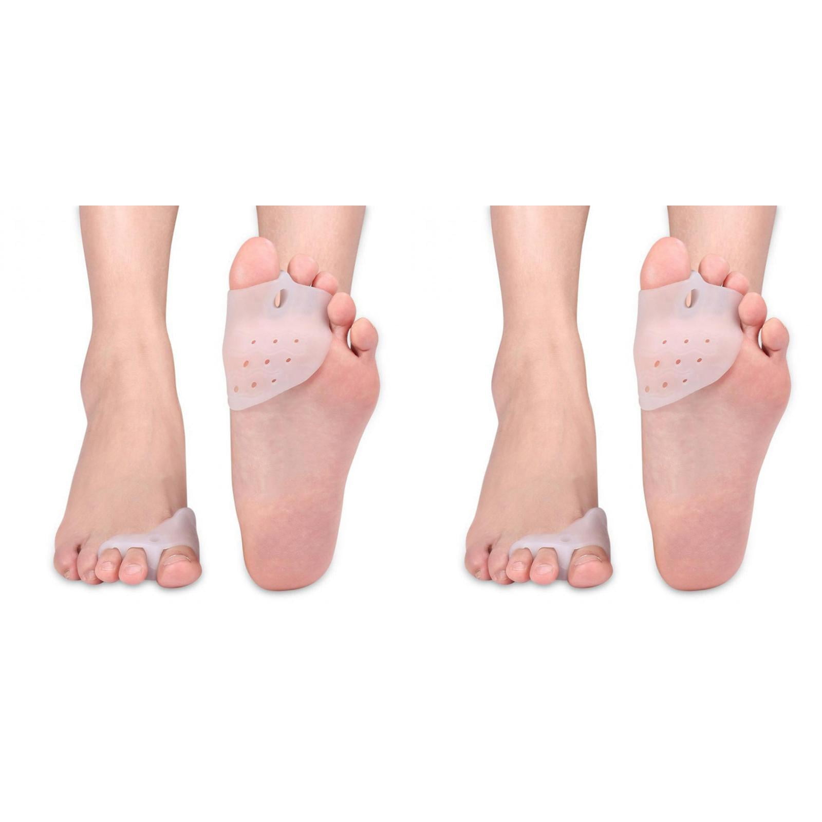 6/5/4/3/2/1 Pairs Silicone Correction Toe, Foot Separator for Brace ...