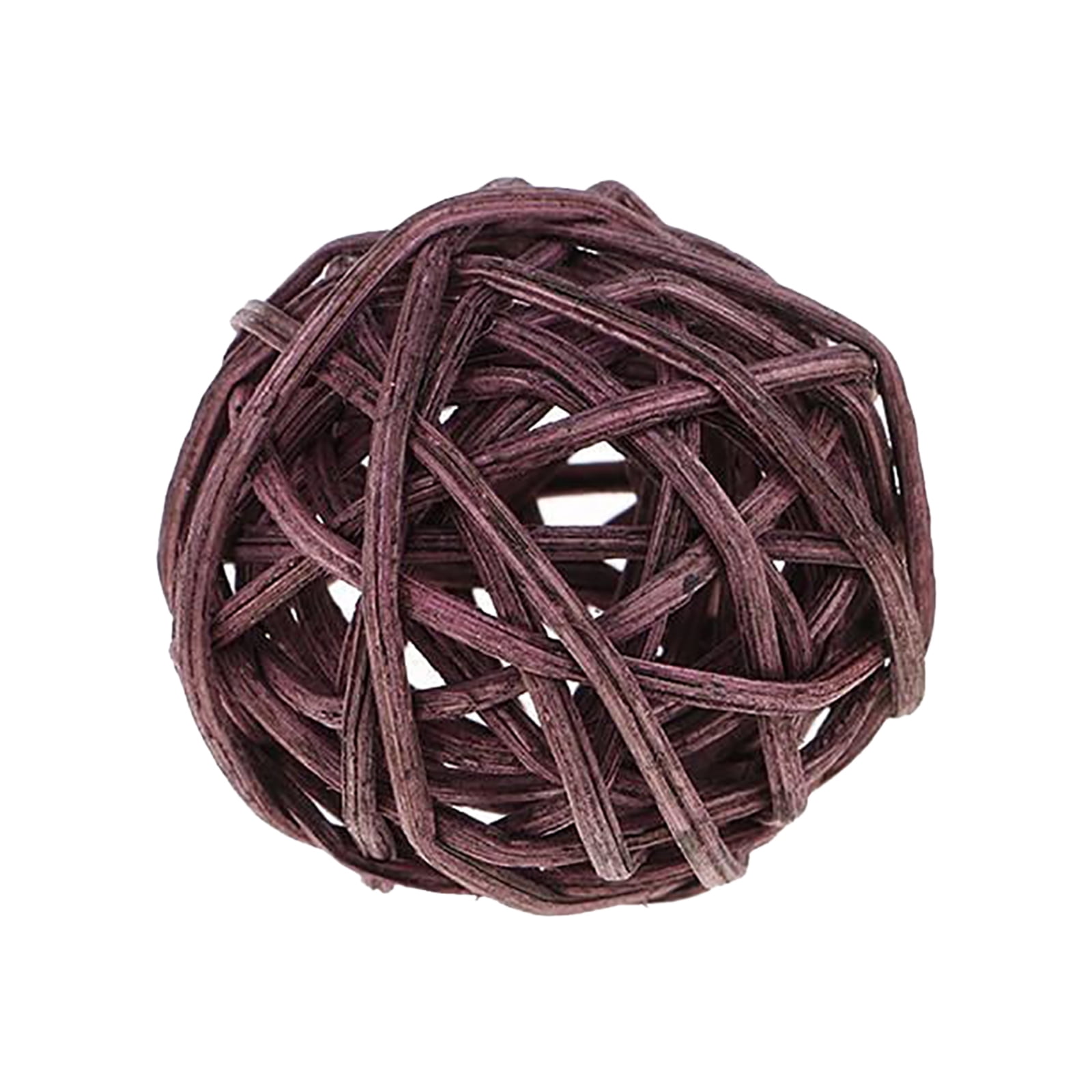 6/5/4/3/2/1pcs Big Wicker Rattan Balls, 3 Colors Decorative Balls ...
