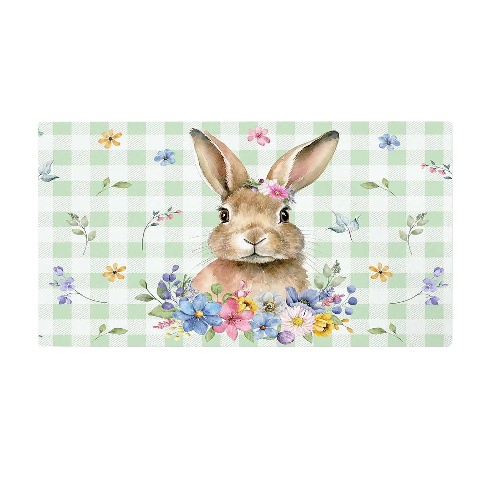 6/5/4/3/2/1pcs Easter Bunny Door Mat Easter Bunny Welcome Doormat ...