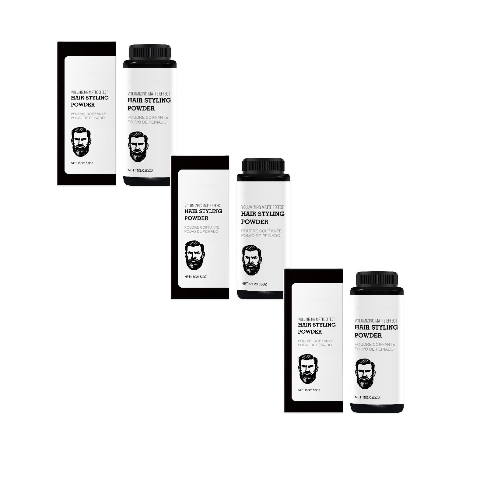 6/5/4/3/2/1pcs Volumizing Powder for Men Texture Powder Volume Up Hair ...