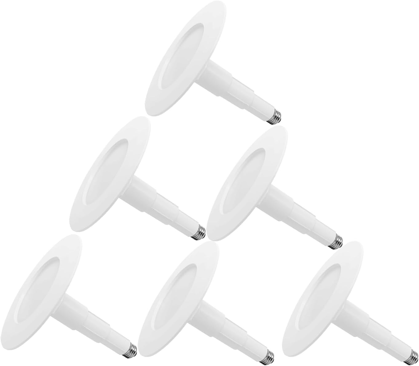 6- 5/6" Can Lights Recessed Lighting,12W=60W,4000K Cool White,800 ...