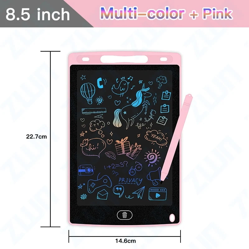 LCD Writing Drawing Board Graffiti Sketchpad Erasable Handwriting Pad for Kids - Walmart.com