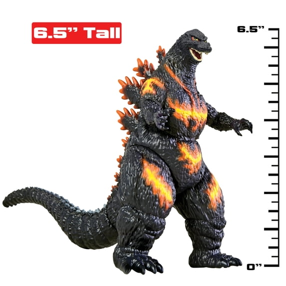 Classic Collectible 6.5" Burning Godzilla (1995) Highly Detailed Figure ...