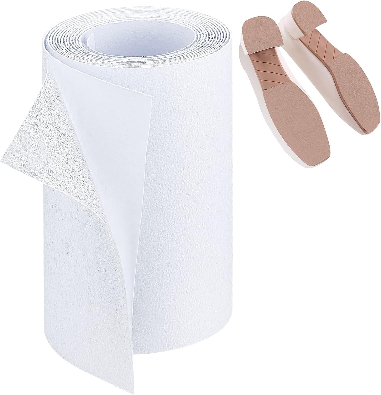 SUNNYCLUE 6.5 Feet Adhesive PVC Sole Protector, Anti-Slip Shoe Grip ...