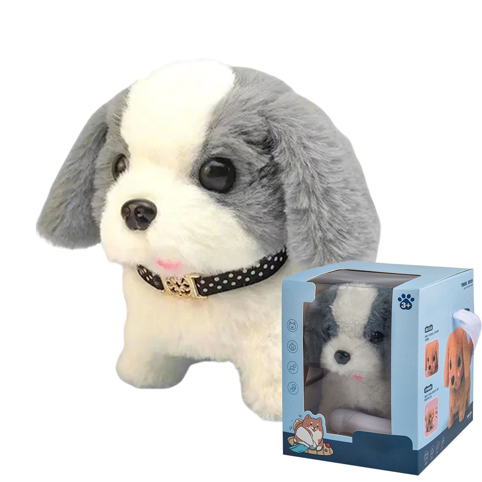6.5 INCH Robot Pet Plush, My Realistic Robot Puppy Plushies Doll ...