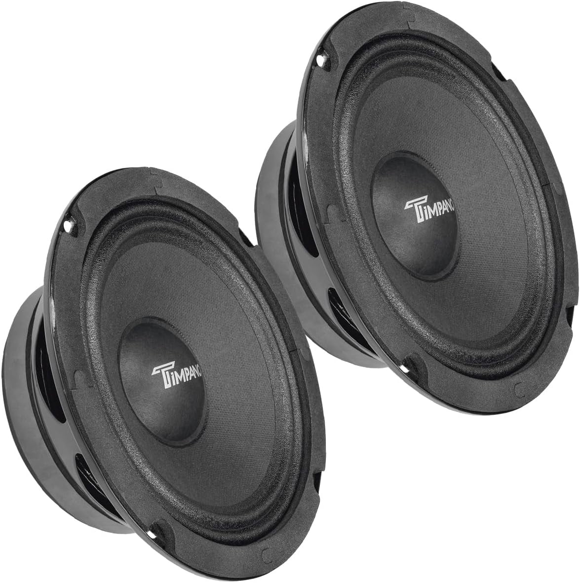 6.5 Inch Shallow Midrange Speaker 500 Watts TPT-MR6-4 PRO Bundle 6.5 ...