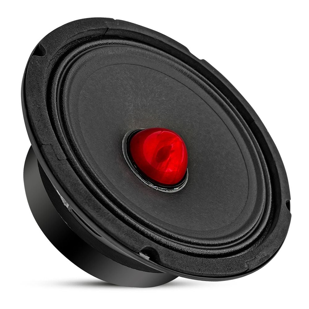 6.5-Inch car midrange subwoofer speaker 360W aluminum bullet treble 4Ω ...
