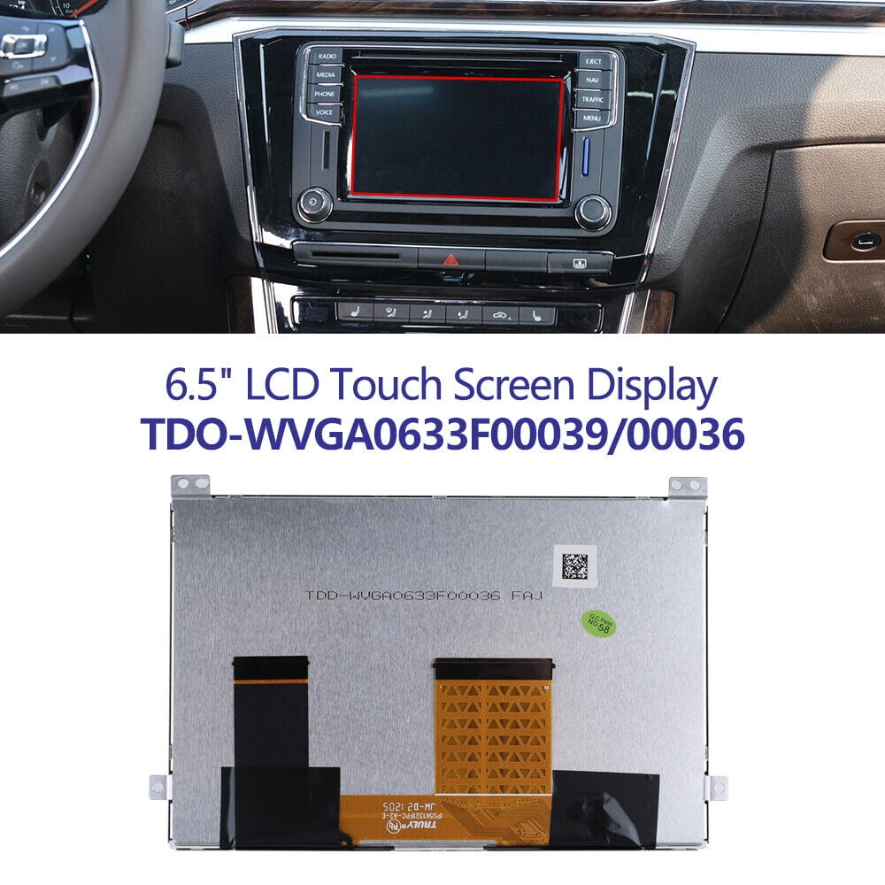 6.5" LCD Touch Screen Display For VW Skoda MIB STD2 680 200 TDO ...