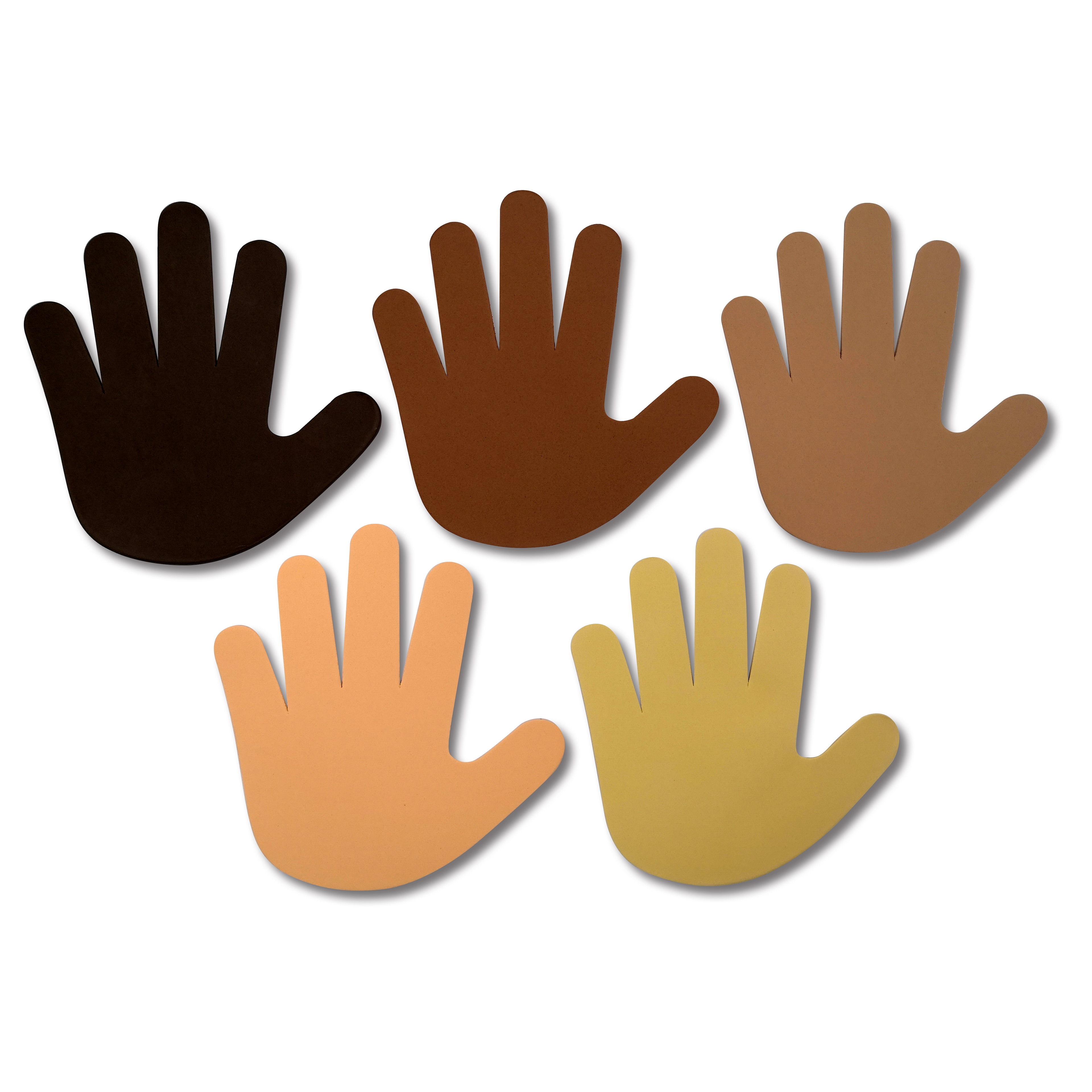6.5" Natural Hand Foam Shapes - 35ct. by Creatology - Walmart.com