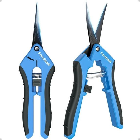 6.5" Pruning Shears Garden Scissors: 2 Pack of Ultra Sharp Trimming ...