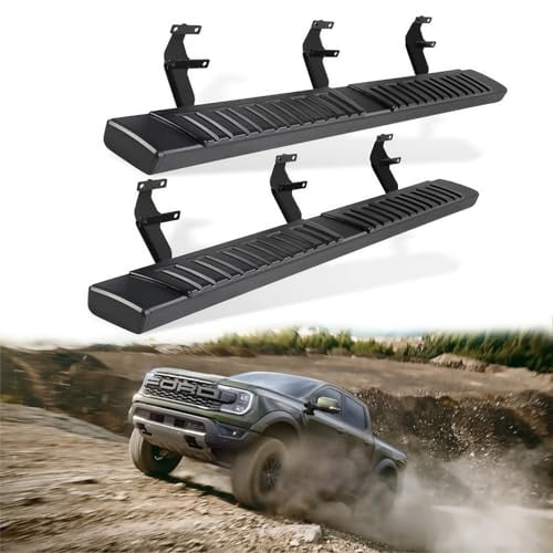 6.5" Running Boards fits 2015-2025 Ford F150 & 2017-2024 Ford Super ...