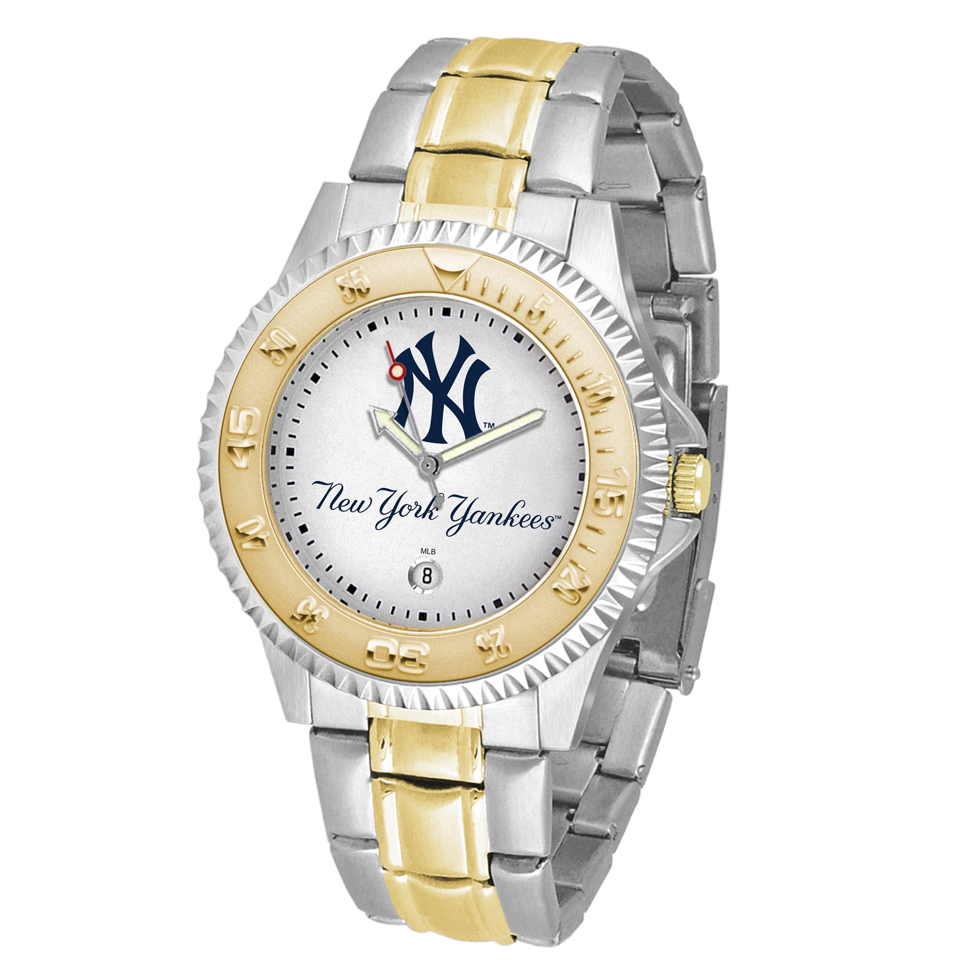 New York Yankees Two-Tone Zone Watch - Walmart.com