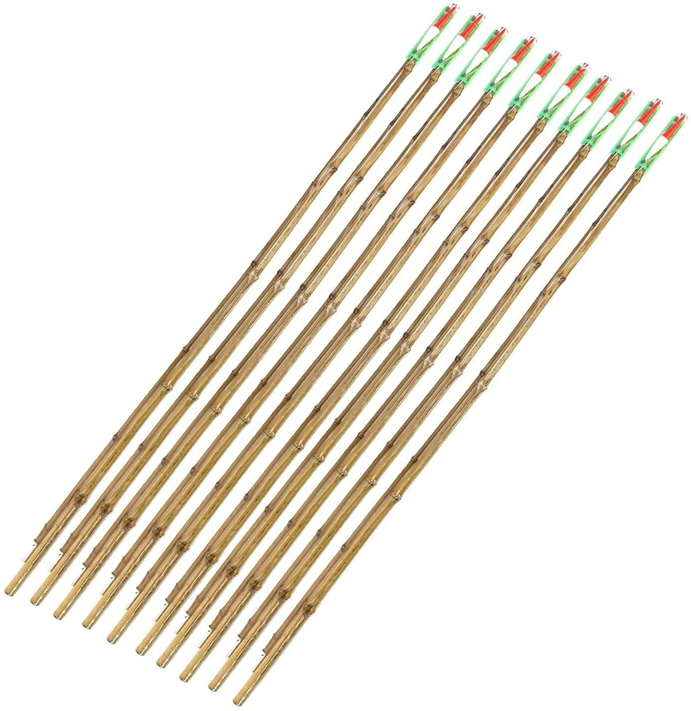 6.5 ft. Bamboo Cane Fishing Pole w/ Bobber, Hook, Line, Sinker ...