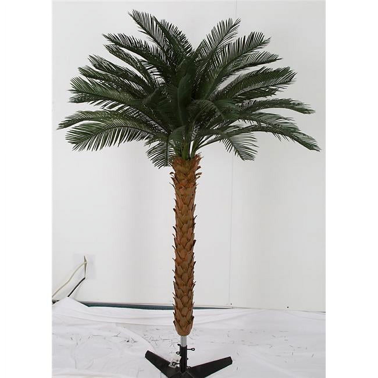 6.5 ft. Cycas Palm Tree by 4, Green - Walmart.com
