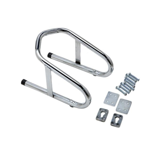 6.5 in. Chrome Removable Wheel Chock - Walmart.com