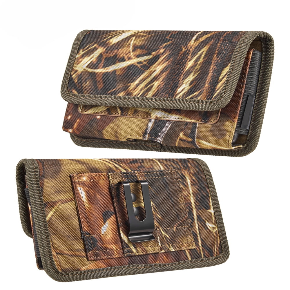 6.5-inch Horizontal Hunter Camo Universal Cell Phone Holster Pouch with ...
