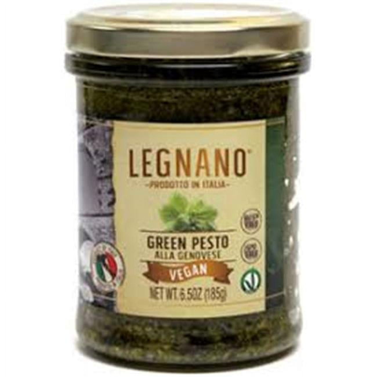 6.5 oz Vegan Green Pesto Alla Genovese Sauce, Pack of 6 - Walmart.com