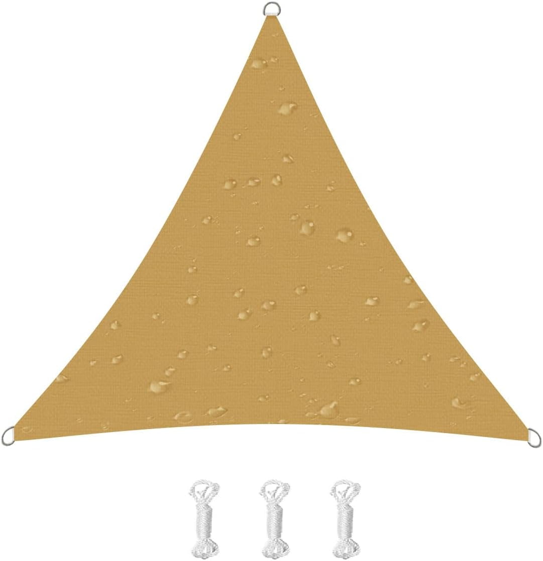 6.5' x 10' Sun Shade Sail Waterproof Sun Shade Sails Canopy Effectively ...