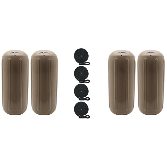 6.5 x 15 in. BoatTector HTM Inflatable Fender, Sand - Pack of 4 ...