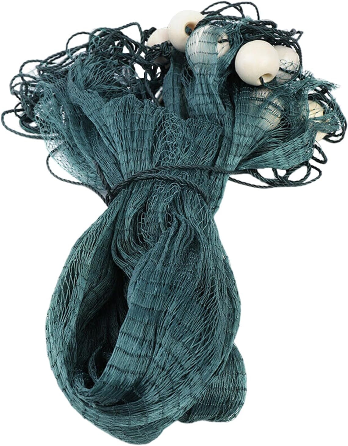 6.5 x 33 Ft Polyethylene Fishing Net 0.59 Mesh Fishing Gill Nets Green ...