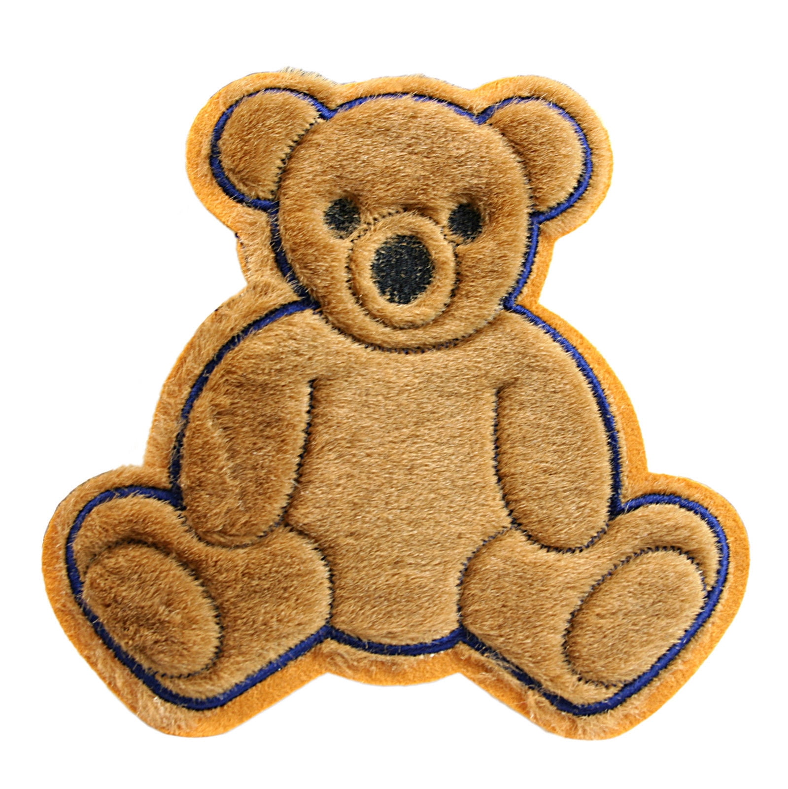6.5"x 6.5" Brown Kaylee Firefly Cute Fuzzy Teddy Bear Sew On Appliques ...