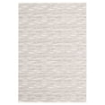 6.5' x 9.5' Gray Contemporary Striped Rectangular Outdoor Area Throw ...