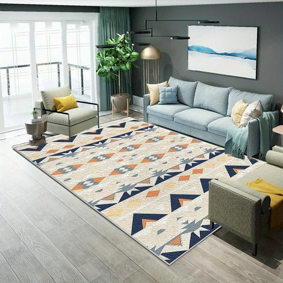 6.5'x10' Patio Carpet Outdoor Living Room Carpet Large Size Farmhouse ...