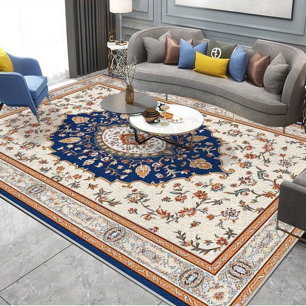 6.5'x10' Runner Carpet Dining Room Carpet For Under Table Checkered ...