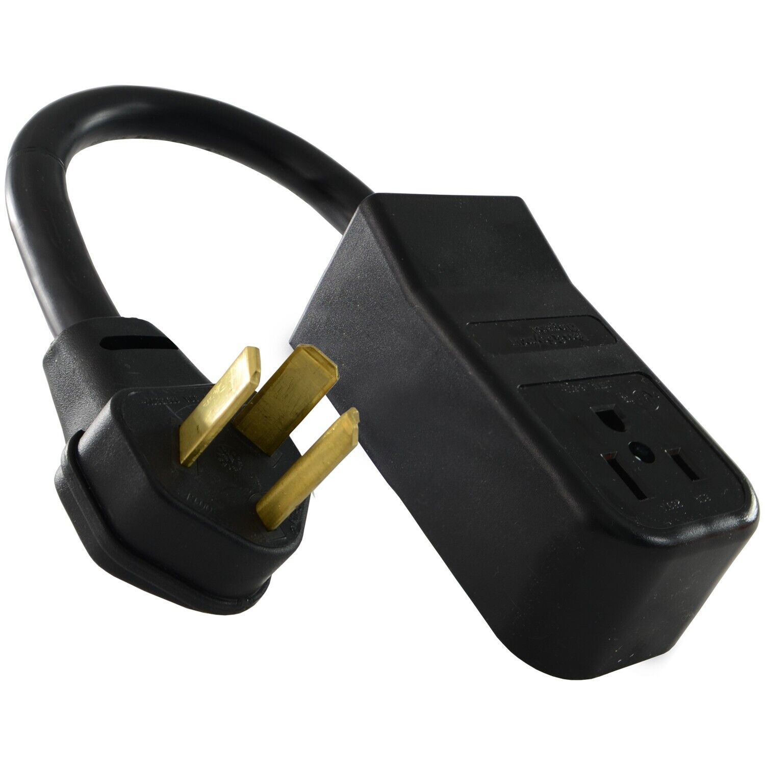 6-50R Welder Adapter (10-30 Plug 30A 3-Prong Dryer to 6-50 Connector) - Walmart.com