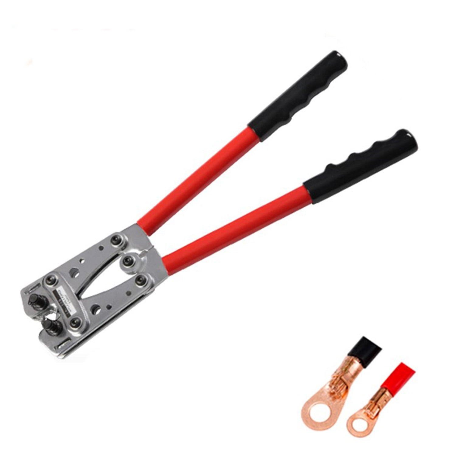 6-50mm² CU/AL Copper Pipe Terminal Crimping Pliers, Heavy Duty Cable ...
