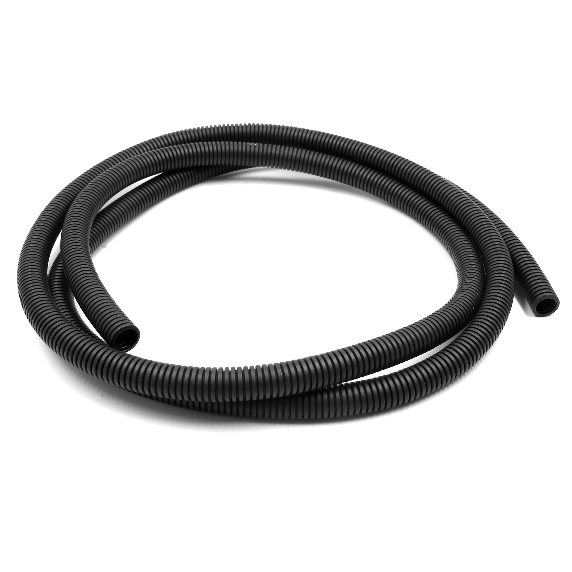 6.56ft Car Flexible Cable Tube No Pre-Split Loom Wire Conduit Tubing ...