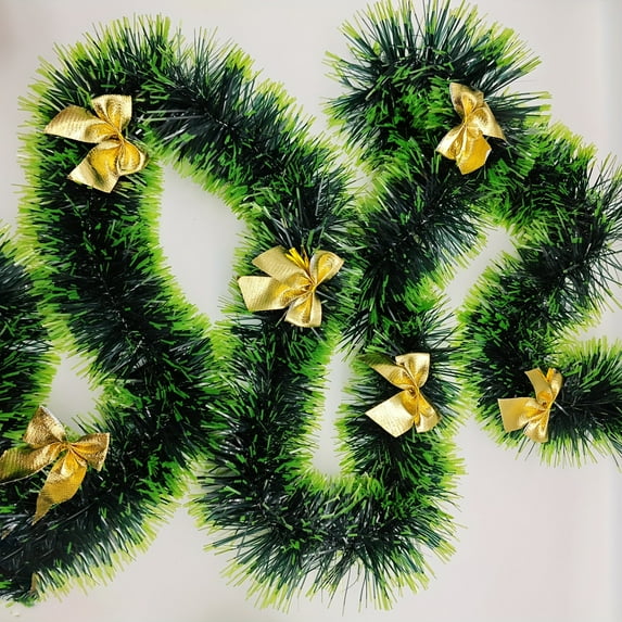 6. 56ft Rattan, Dark Green And White Edge Decoration Strips, Wedding ...