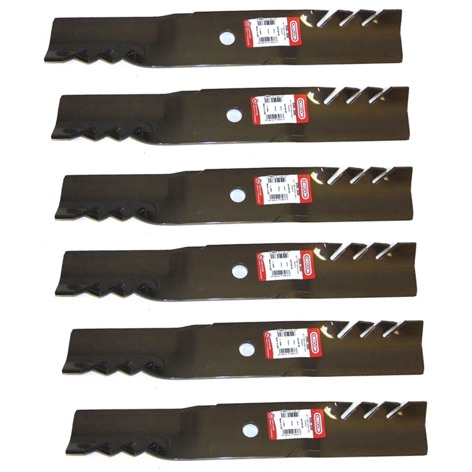 (6) 596-306 Oregon G5 Gator Mulcher Blades Compatible With John Deere ...