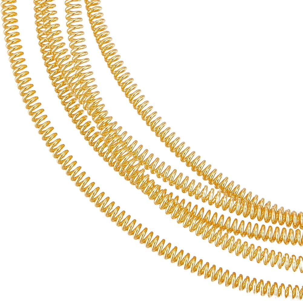 6.5FT 26 Gauge French Gimp Wire 24K Gold Plated Brass Round Flexible ...