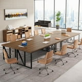 6.5FT Conference Room Table: Large Rectangular Meeting Seminar Table ...