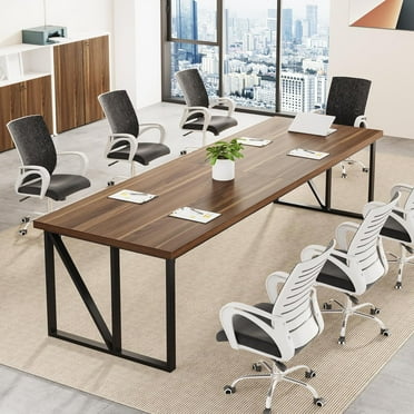 Tribesigns 6.5ft Conference Table for 6-8 Person, Rectangular Large ...