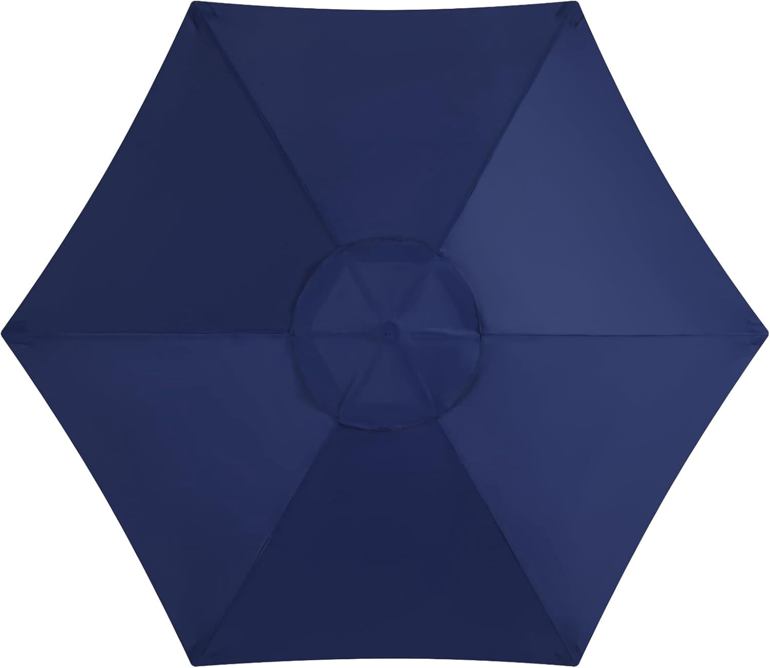 6.5FT Patio Umbrella Replacement Canopy, Market Umbrella Top, Outdoor ...