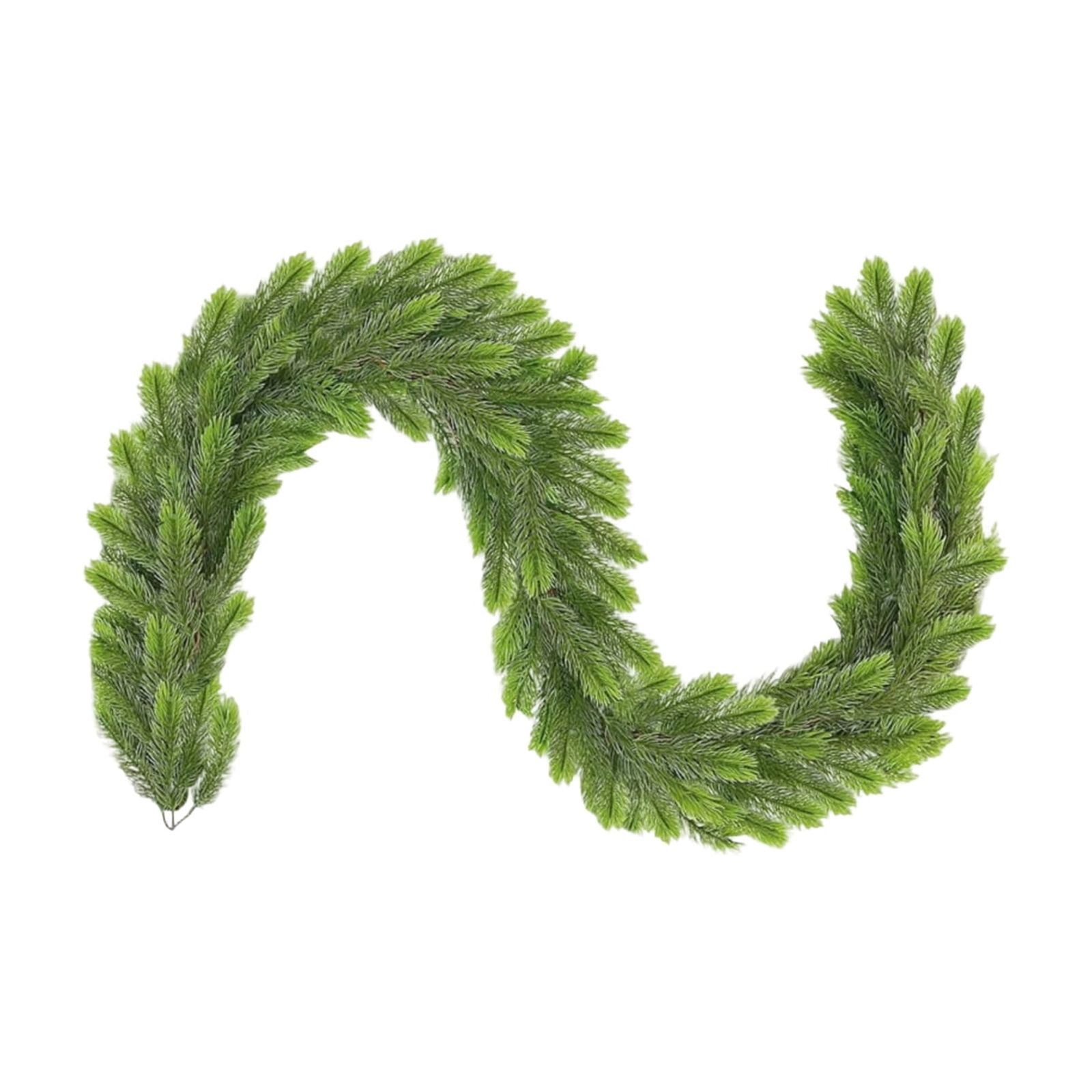 6.5Ft Christmas Garland Realistic Fuller,Natural Droopy,Lifelike Xmas ...