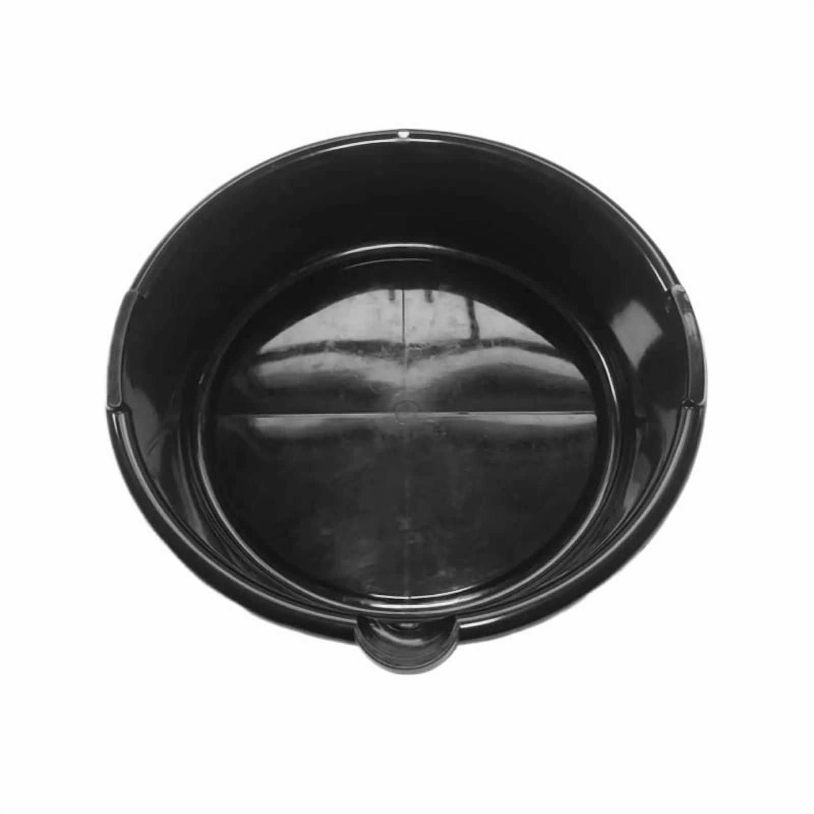 6.5L Oil Drain Container Car Oil Change Pan Receiving Basin Pan Anti ...