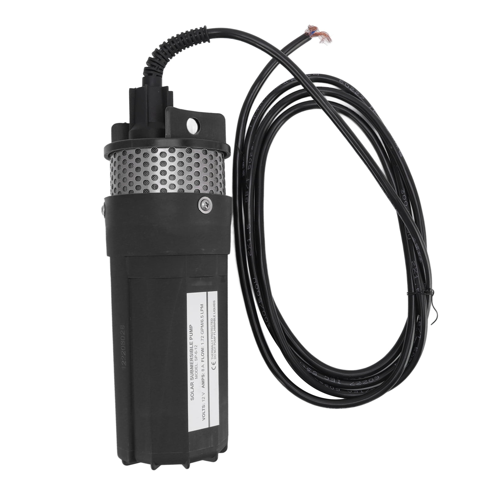 6.5L Solar Well Water Pump High Power 12V DC Solar Energy Submersible ...