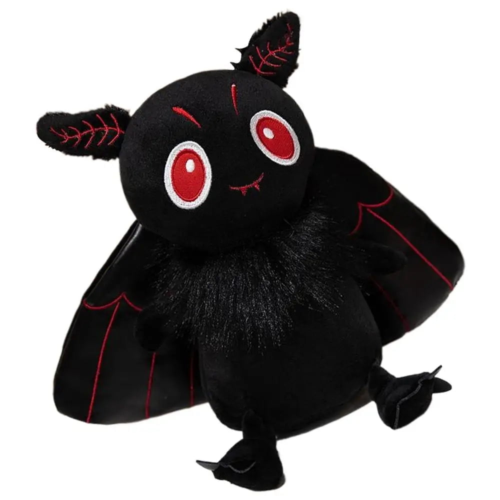 Cute Gothic Stuffed Moth Plush Toy - Soft Halloween Doll for Kids ...
