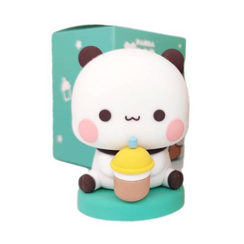 6.5cm Kawaii Feeder Dudu Panda Bear Figure Toys Birthday Christmas Gift ...