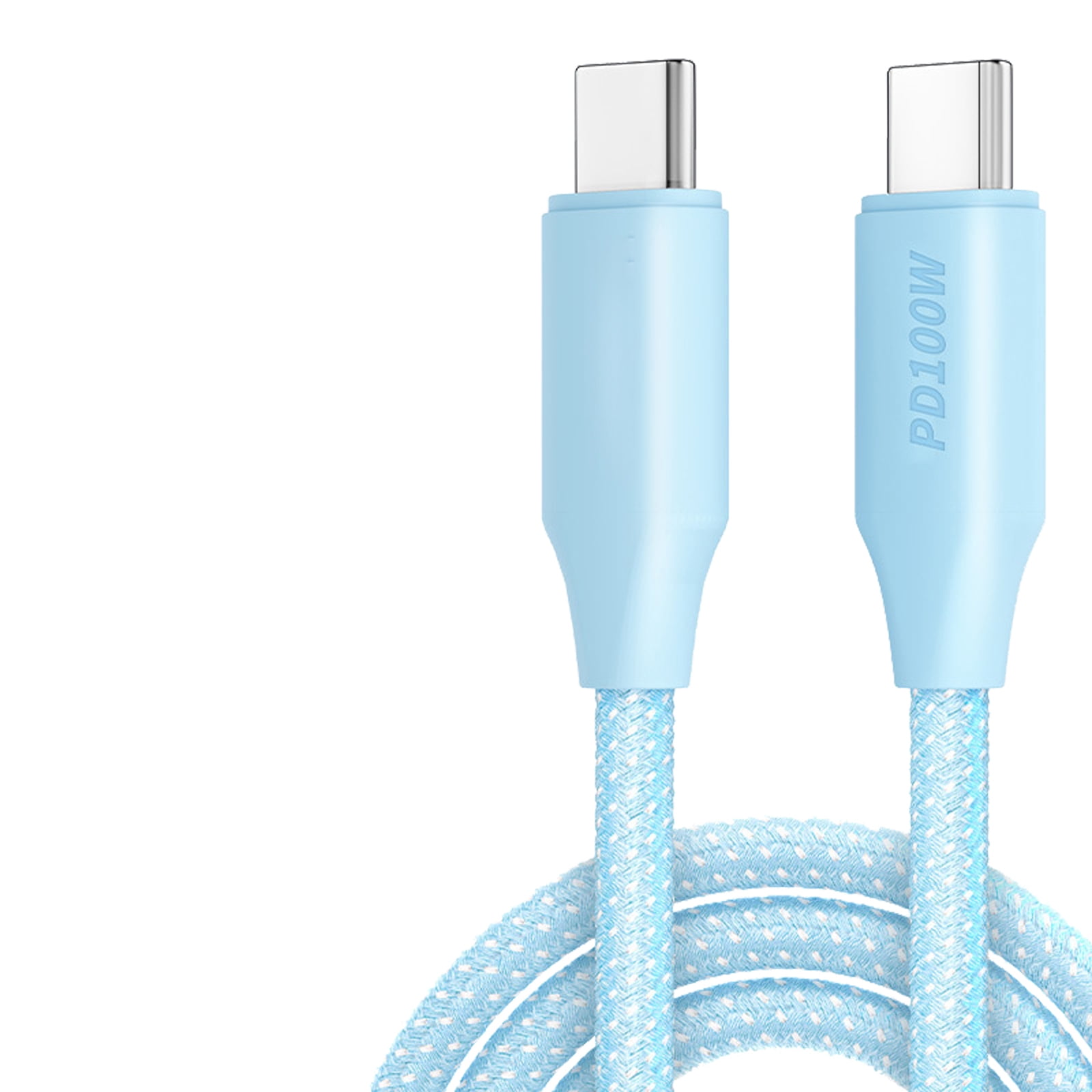 6.5ft/2m PD100W 5A Fast Charging Type C to Type C Cable USB C Data Cord ...