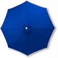 6.5ft Patio Umbrella Replacement Canopy 8 Ribs, Waterproof & Fade ...