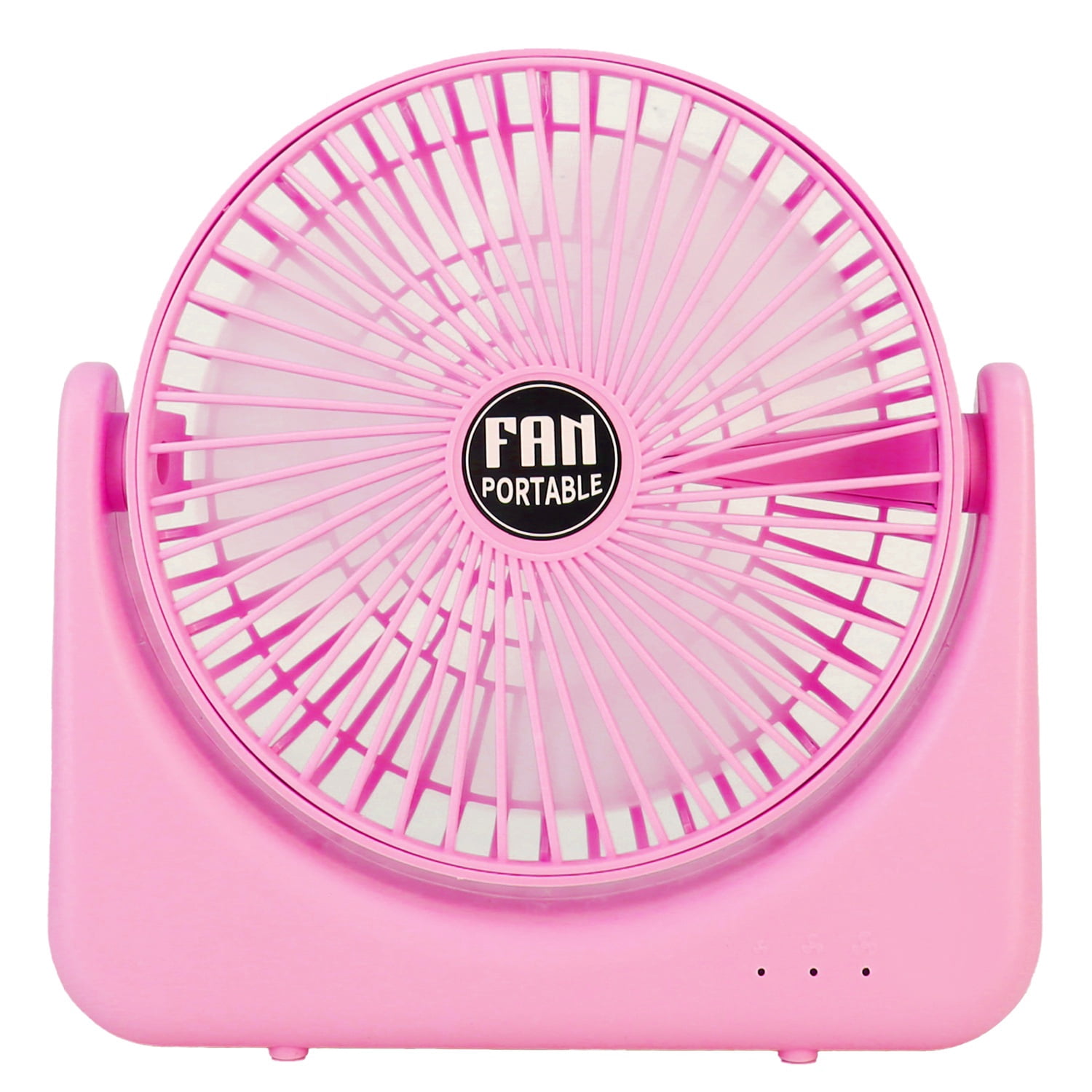 6.5in USB Desk Fan TeqHome 2 Speeds Quiet Small Portable Table Fan 130 ...