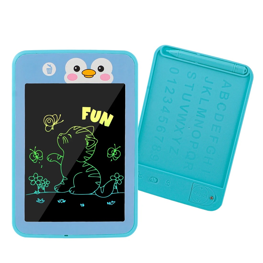 6.5inch Children's Writing Tablet Cartoon Drawing Board LCD Handwriting ...