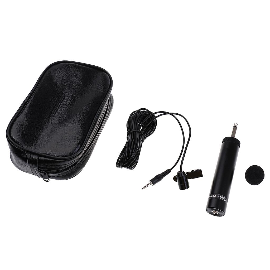 6.5mm Jack Lapel Microphone Musical Instrument Mic For Musical ...
